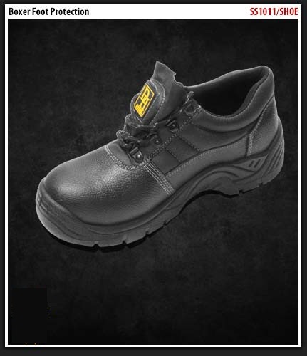 Footwear Protection: Boxer Steel Toe Cap Safety Shoe